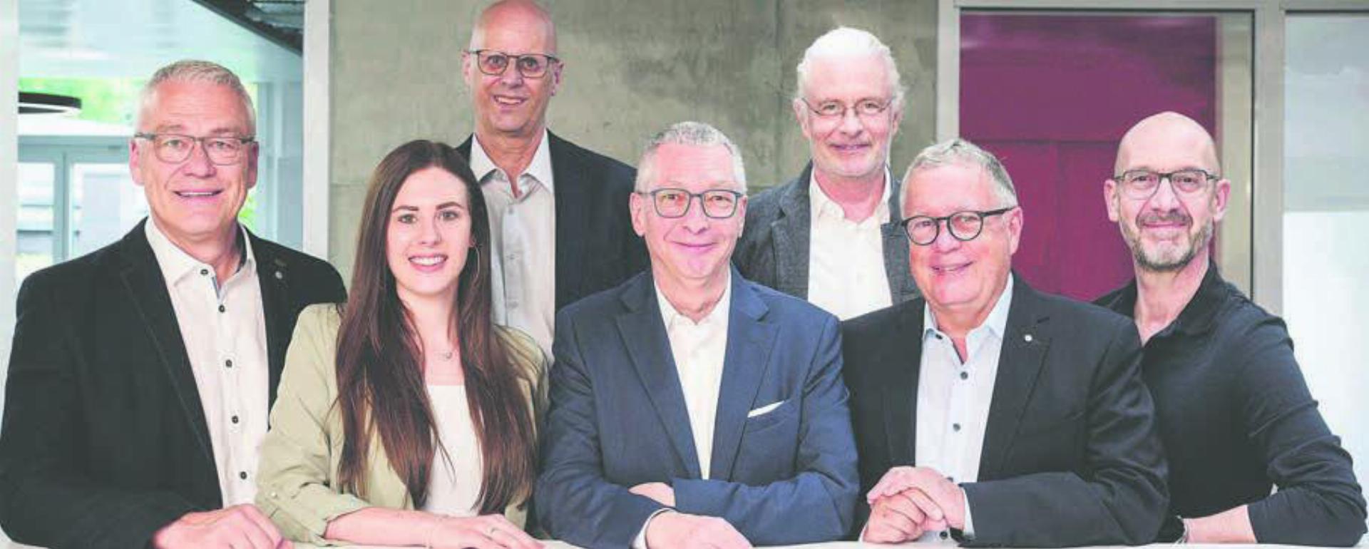 Der Verwaltungsrat iStrom AG (v. l.): Wolfgang Tron (Vizepräsident ...