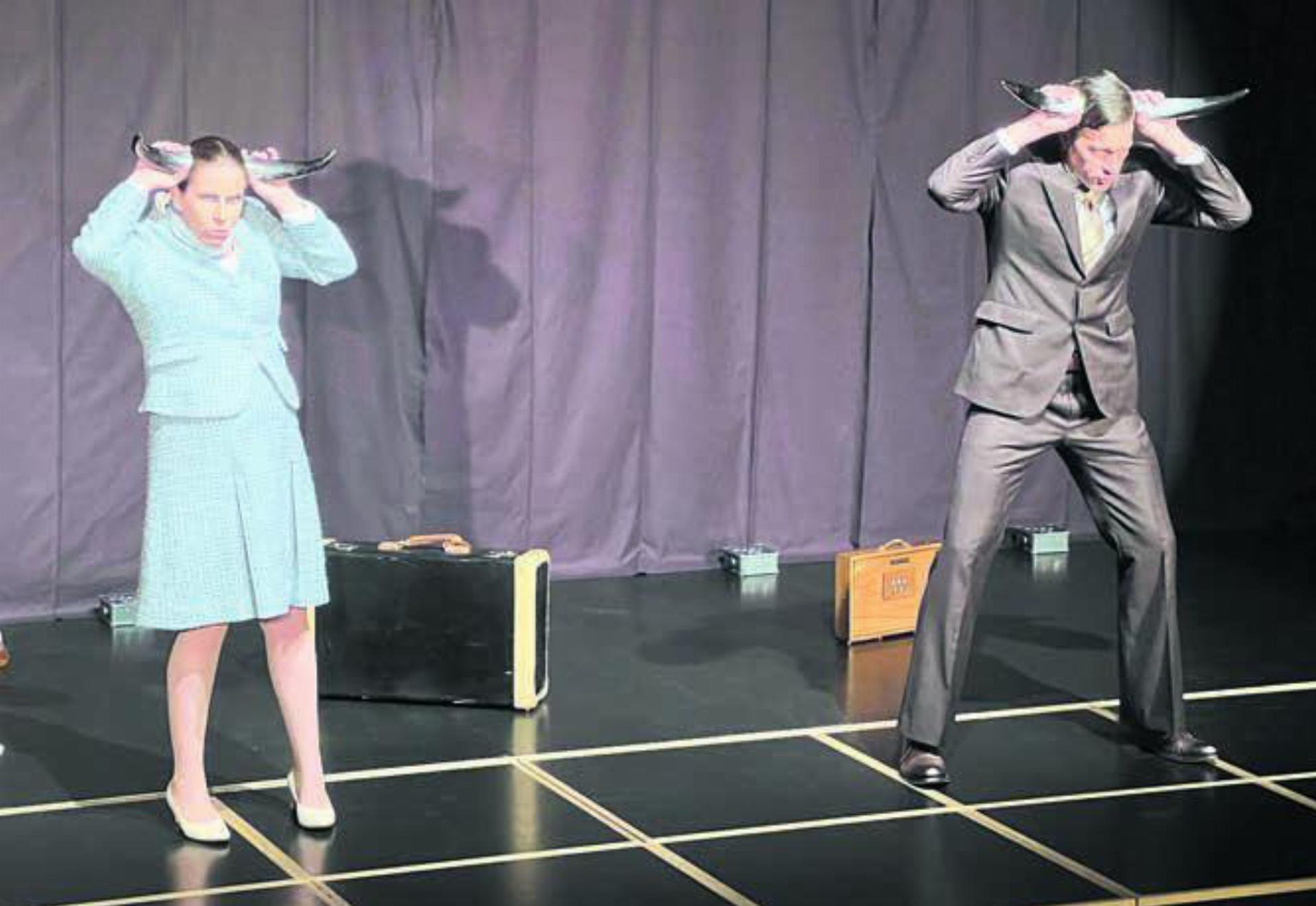 Sorgten für gute Stimmung: Anna-Katharina Rickert und Ralf Schlatter ...